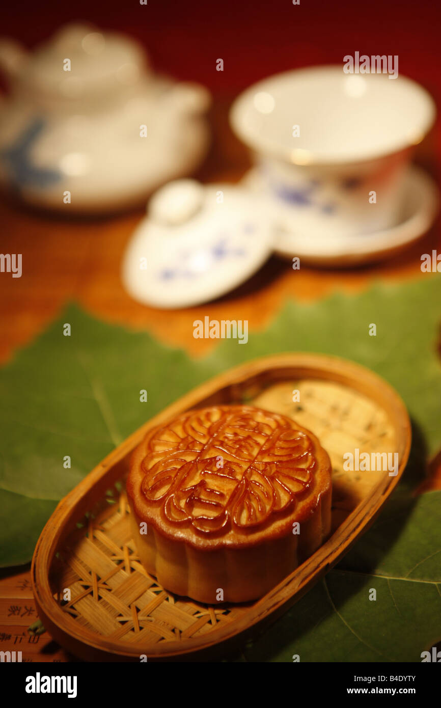 moon cake,still life Stock Photo - Alamy