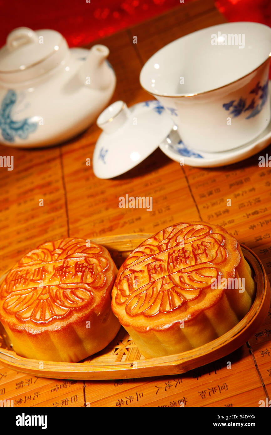 moon cake,still life Stock Photo - Alamy