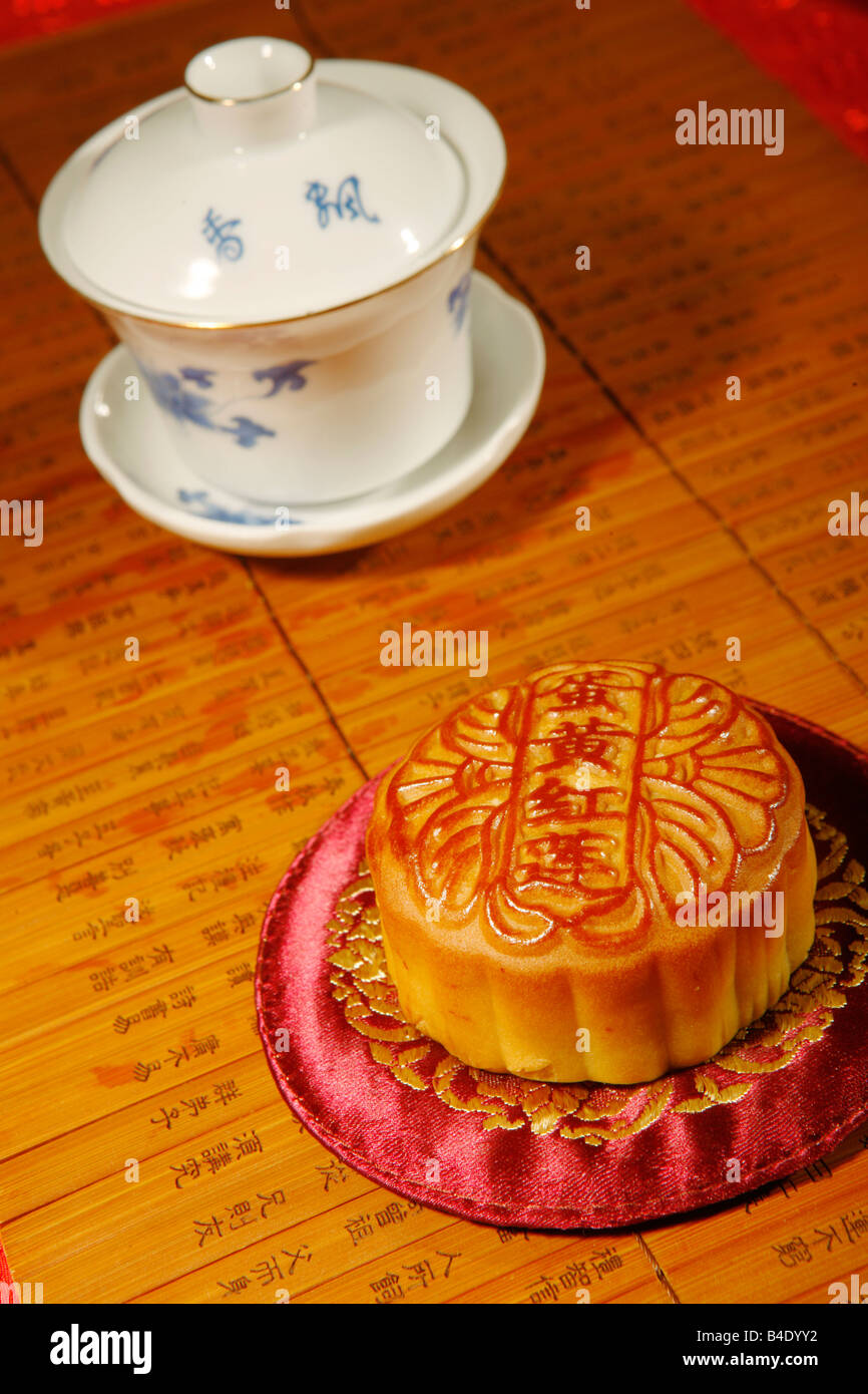 moon cake,still life Stock Photo - Alamy