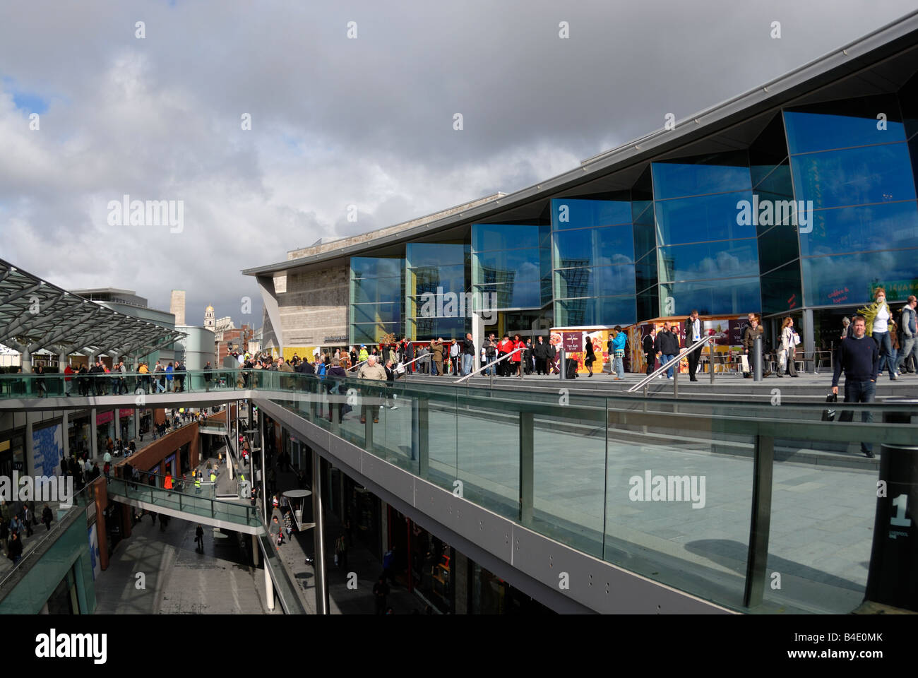 Liverpool One shopping area Stock Photo - Alamy