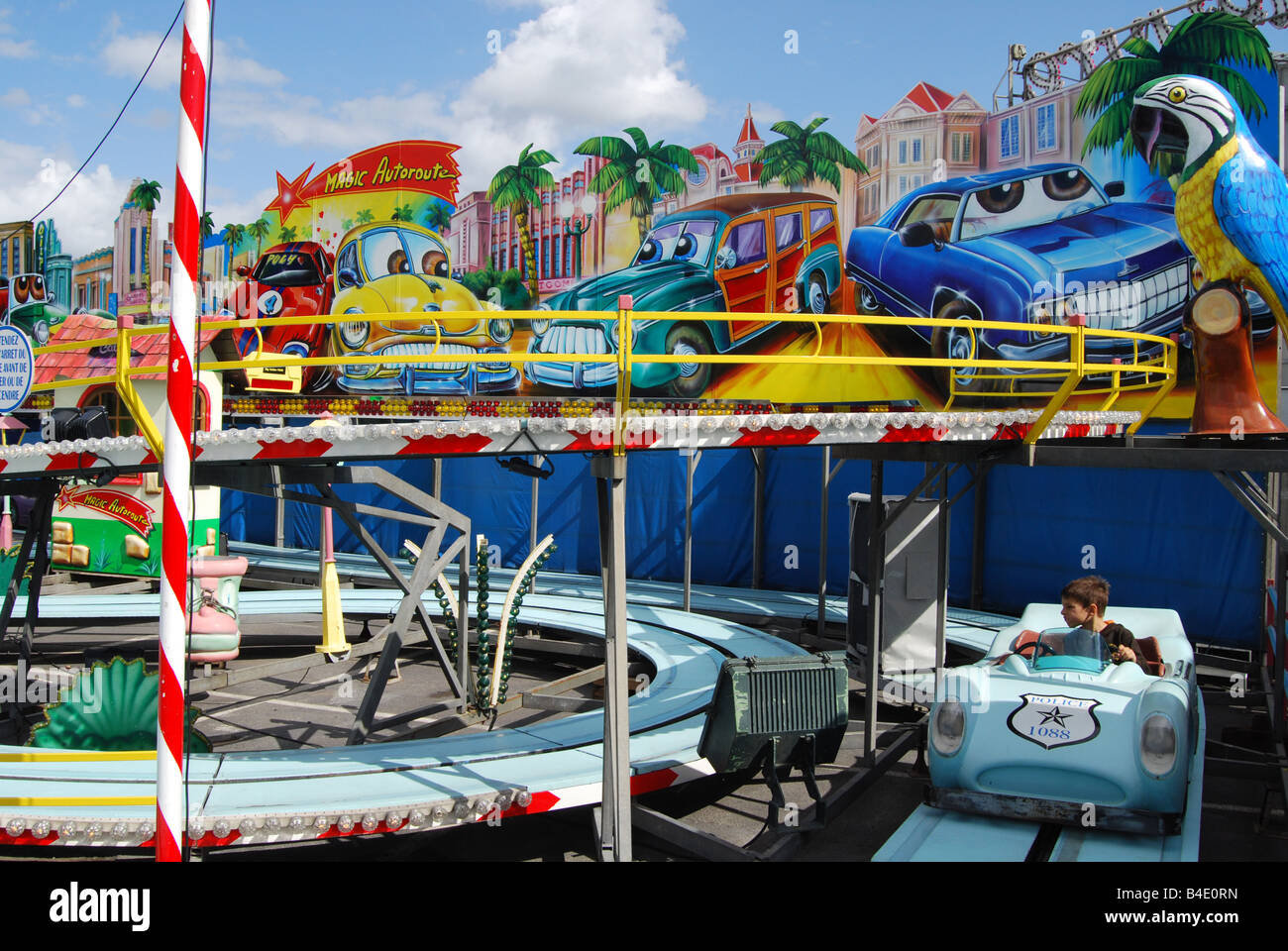 fairground Lille France Stock Photo - Alamy