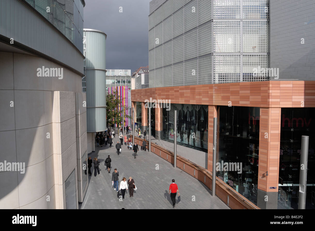 Liverpool one shopping precinct mall hi-res stock photography and ...