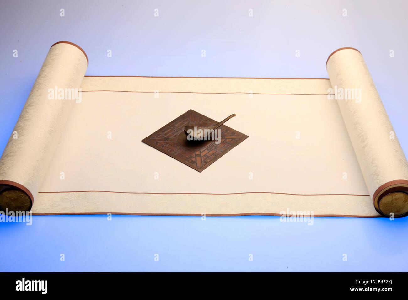 Chinese Traditional Scroll,Still Life Stock Photo - Alamy