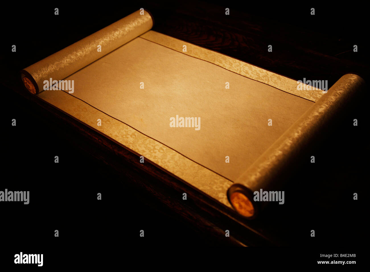 Chinese Traditional Scroll,Still Life Stock Photo - Alamy