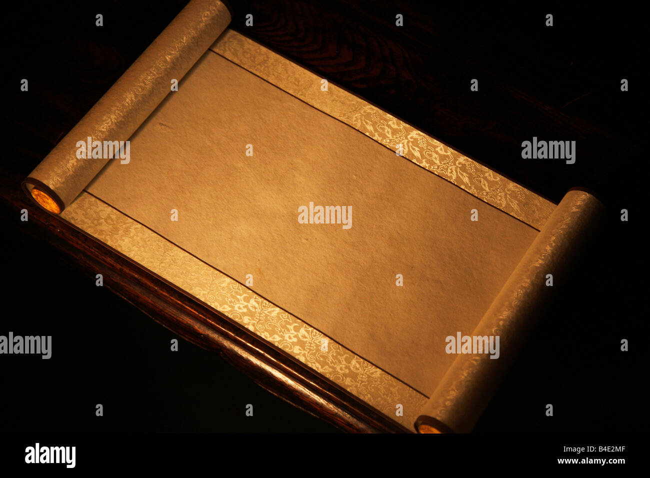 Chinese Traditional Scroll,Still Life Stock Photo - Alamy