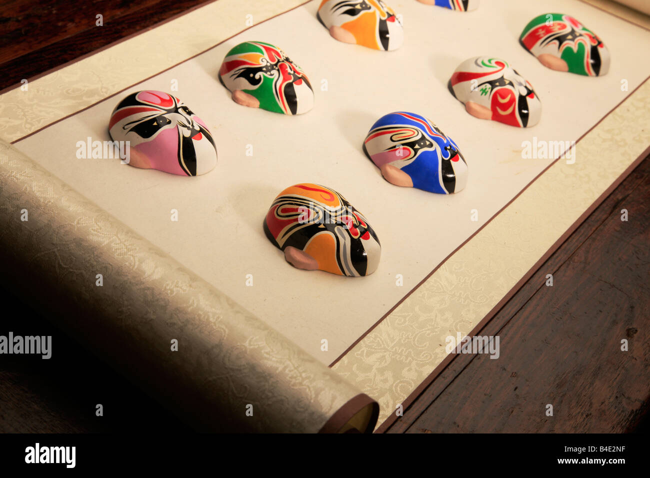 Chinese Traditional Scroll,Still Life Stock Photo - Alamy