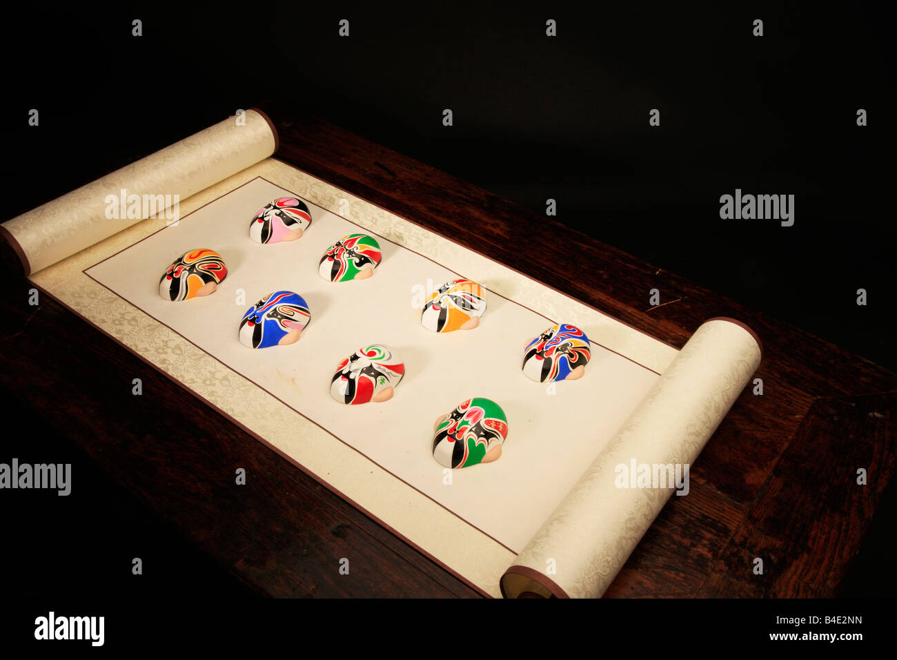 Chinese Traditional Scroll,Still Life Stock Photo - Alamy