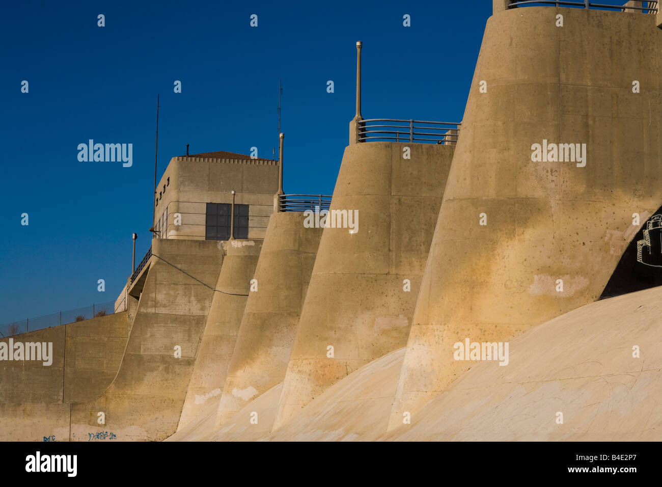 Sepulveda Dam Los Angeles River San Fernando Valley Los Angeles County ...