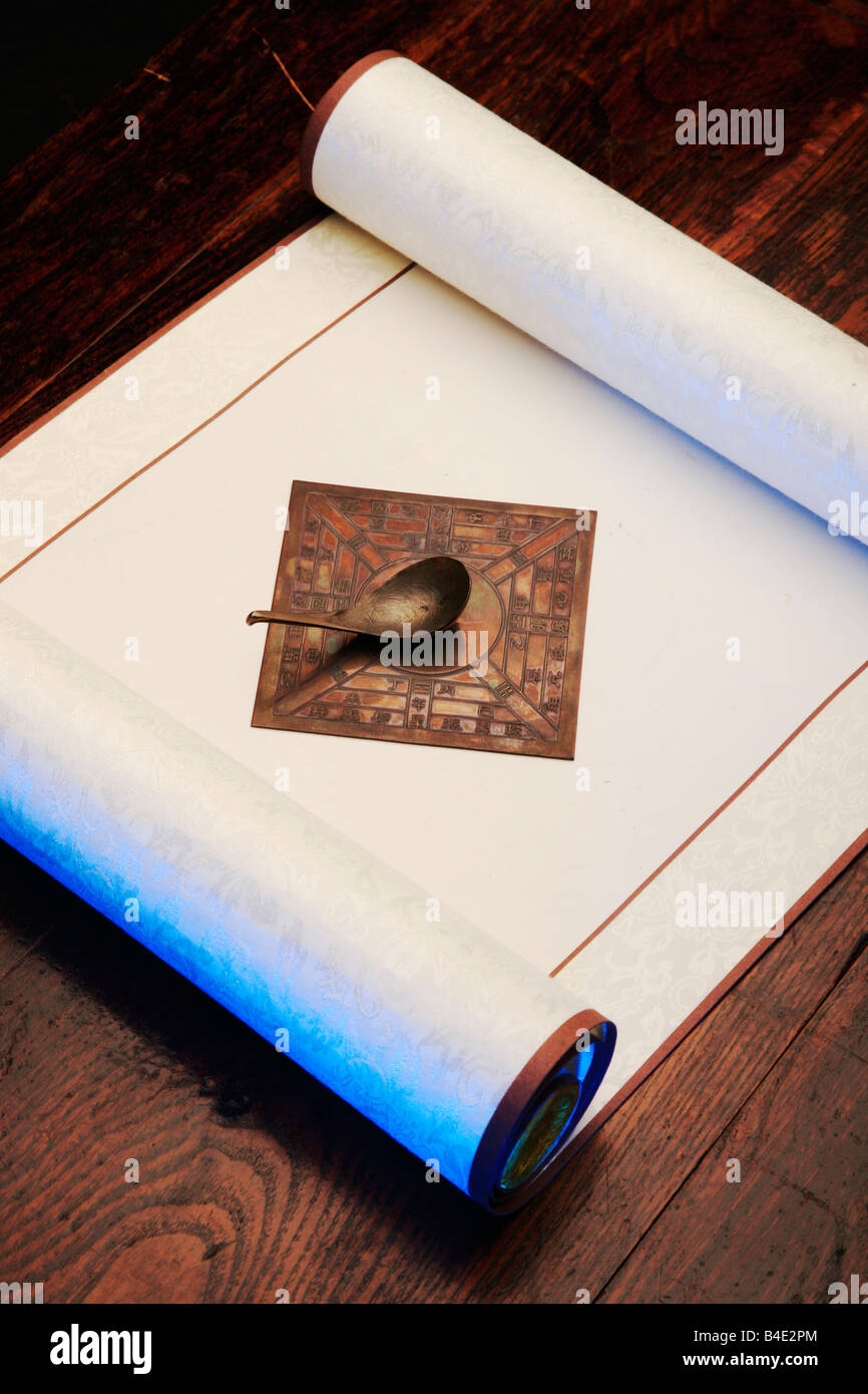 Chinese Traditional Scroll,Still Life Stock Photo - Alamy