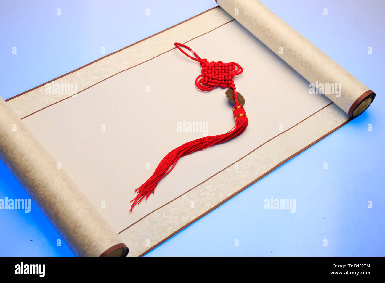 Chinese Traditional Scroll,Still Life Stock Photo - Alamy