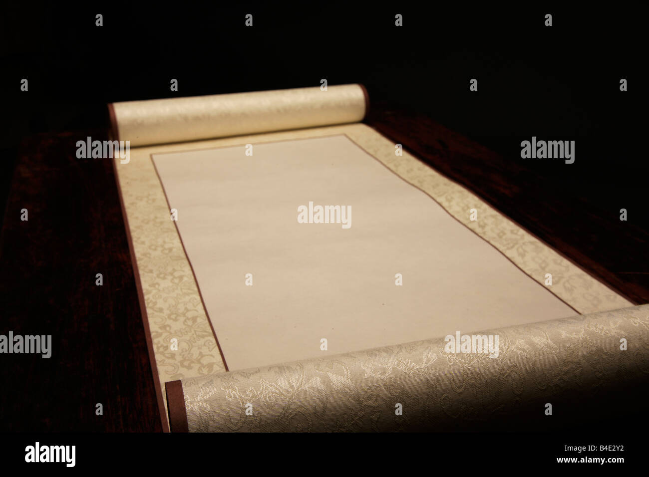 Chinese Traditional Scroll,Still Life Stock Photo - Alamy