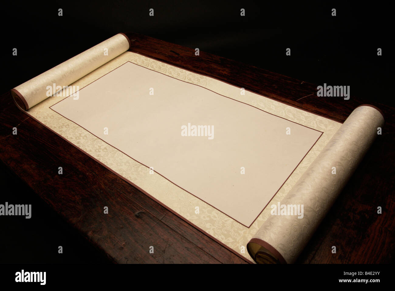 Chinese Traditional Scroll,Still Life Stock Photo - Alamy