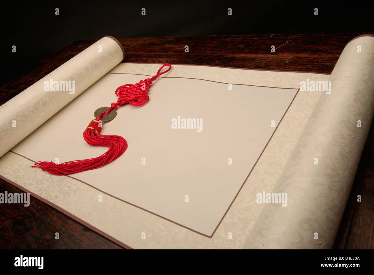 Chinese Traditional Scroll,Still Life Stock Photo - Alamy