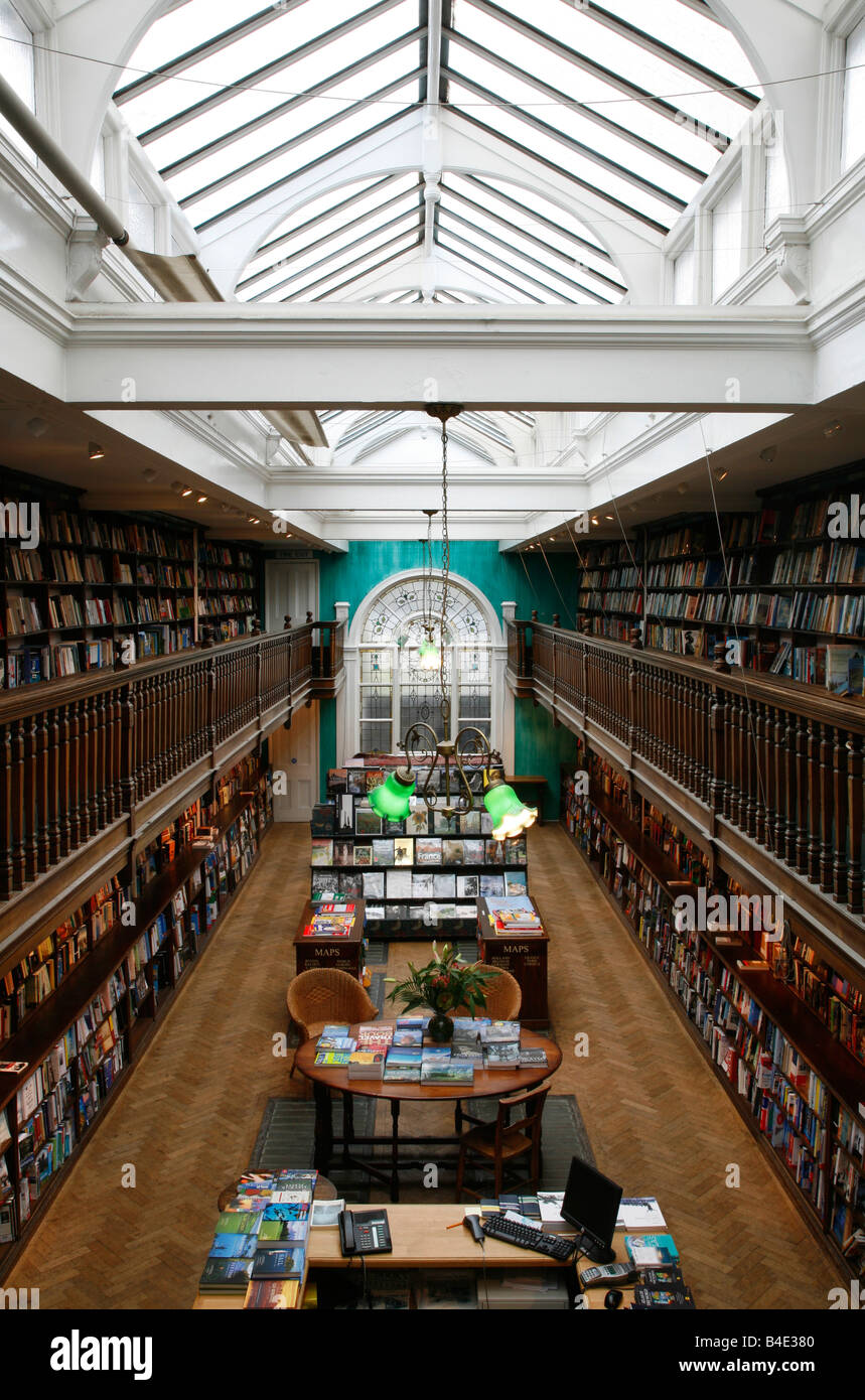 Daunt Bookshop on Marylebone High Street, Marylebone, London Stock ...