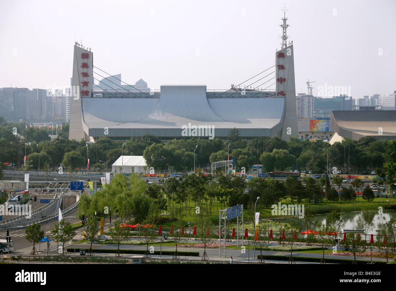 Beijing olympic sports centre hi-res stock photography and images - Alamy