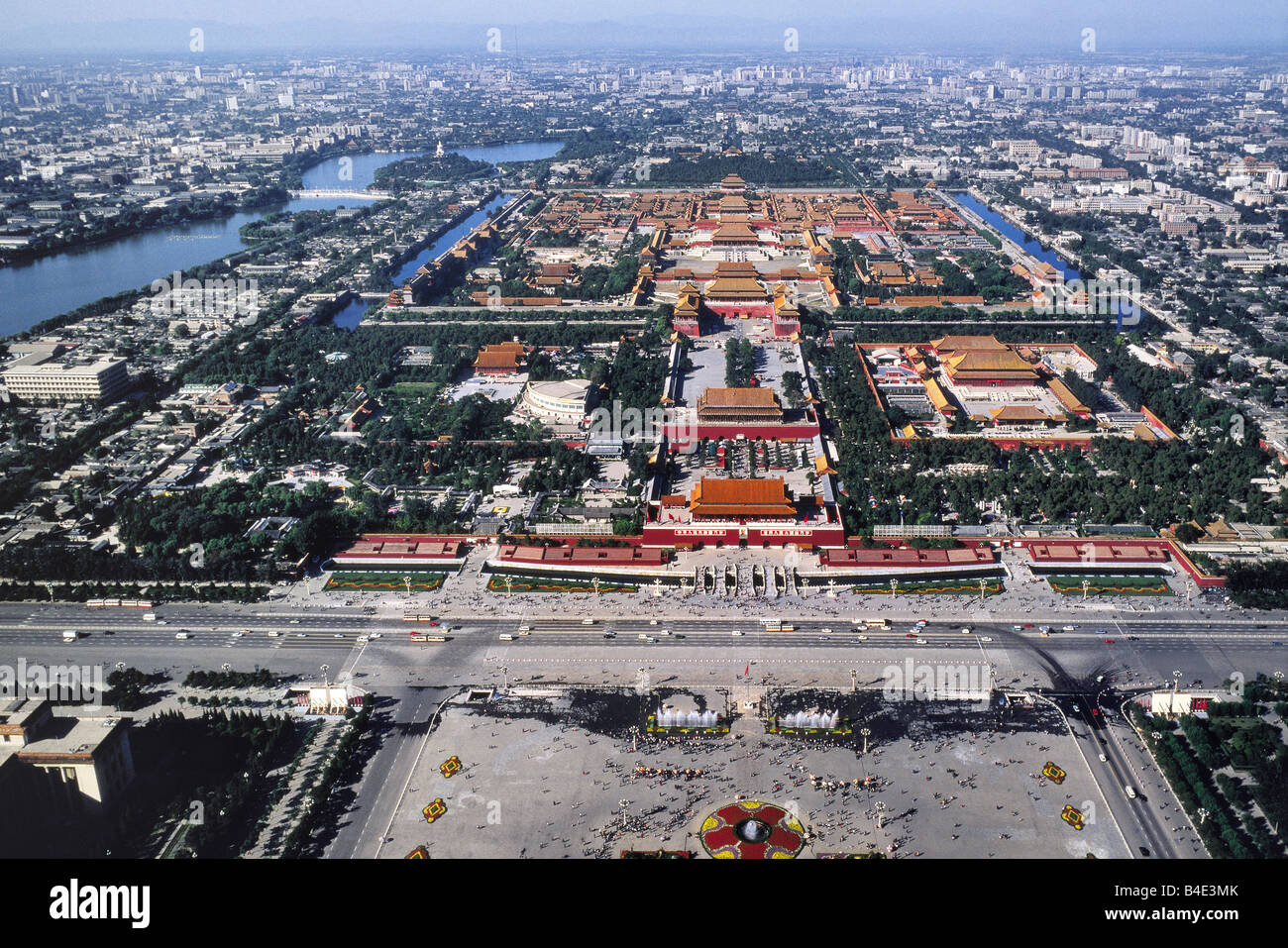 Tiananmen Square Aerial View