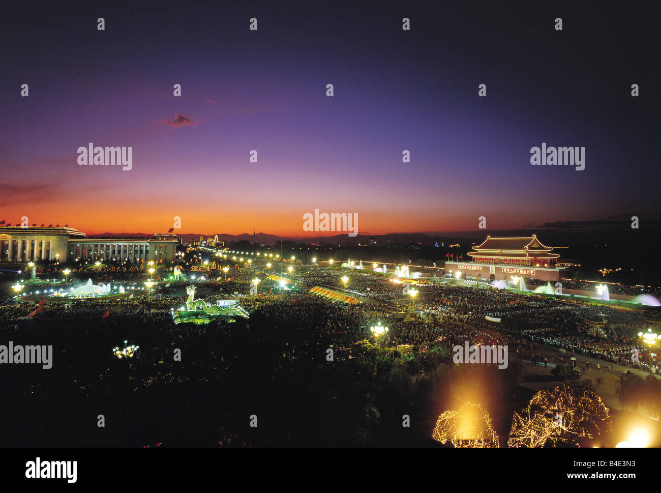 Tiananmen Square Aerial View