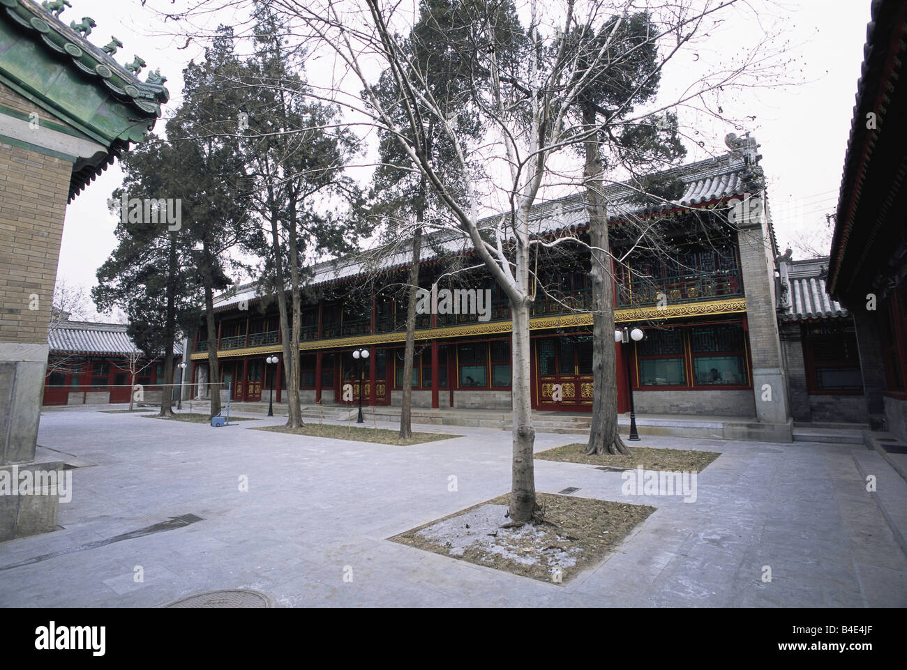 Chinese Traditional Structure,Beijing,China Stock Photo - Alamy