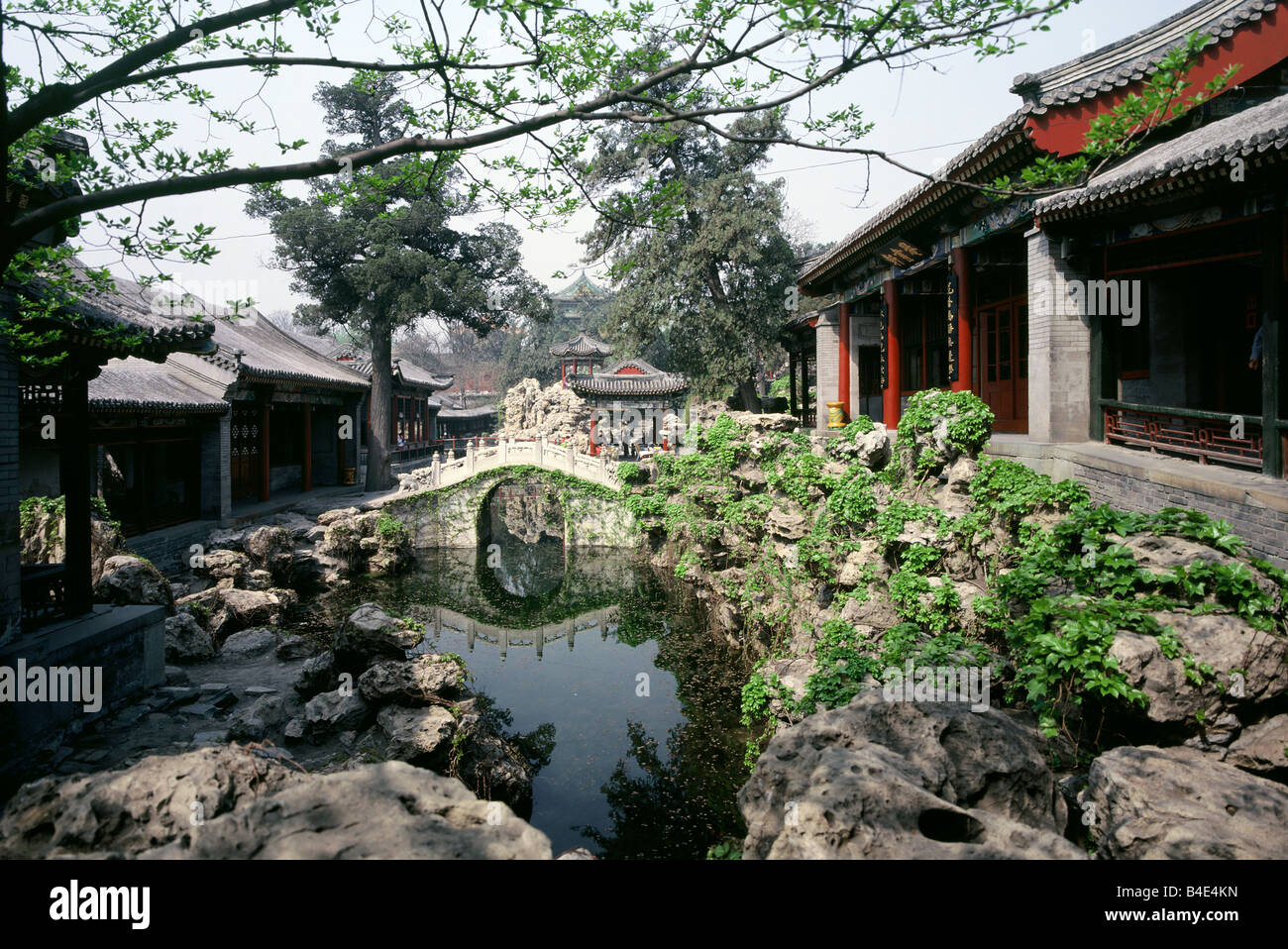 Chinese Traditional Structure,Beijing,China Stock Photo - Alamy