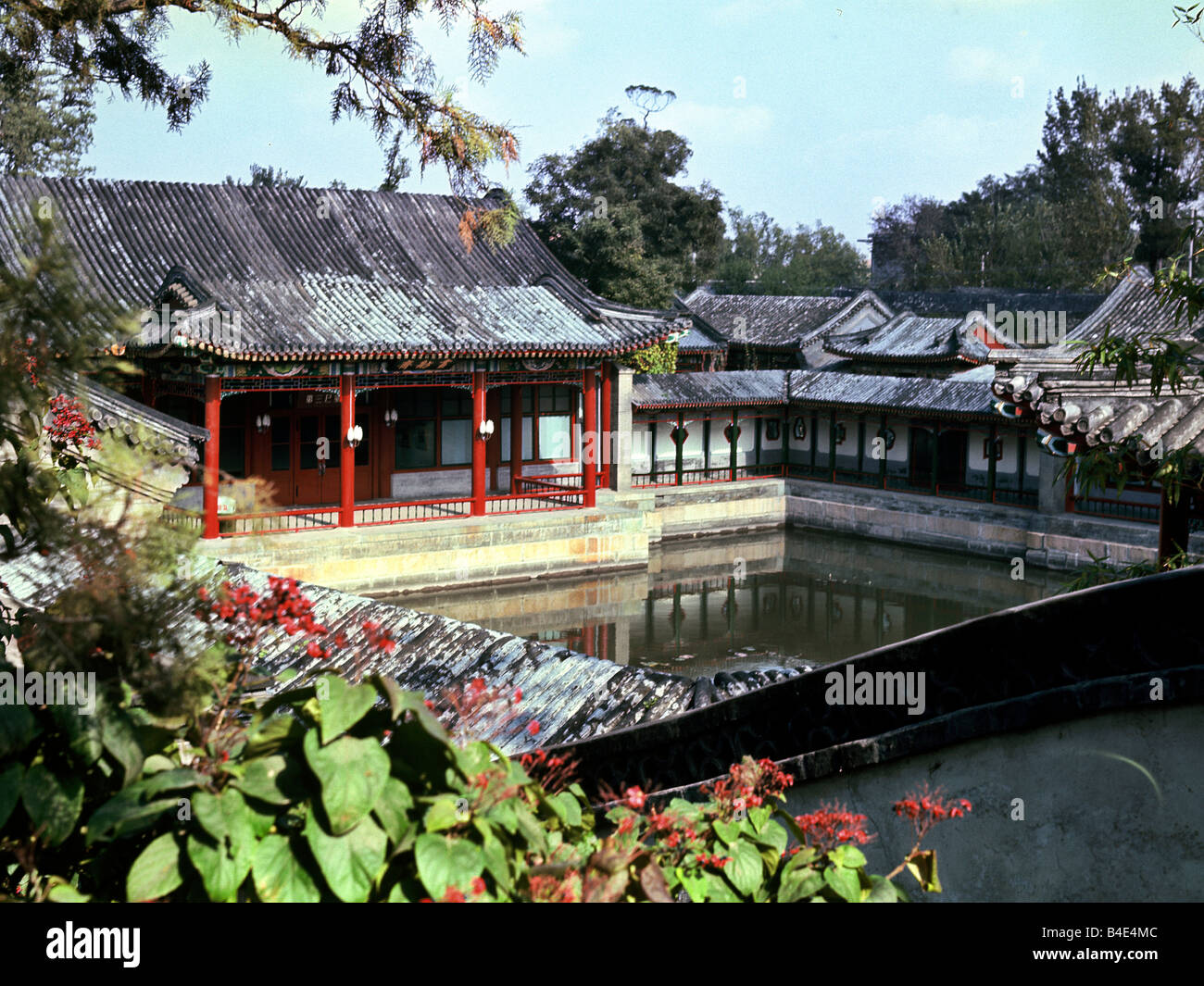 Chinese Traditional Structure,Beijing,China Stock Photo - Alamy