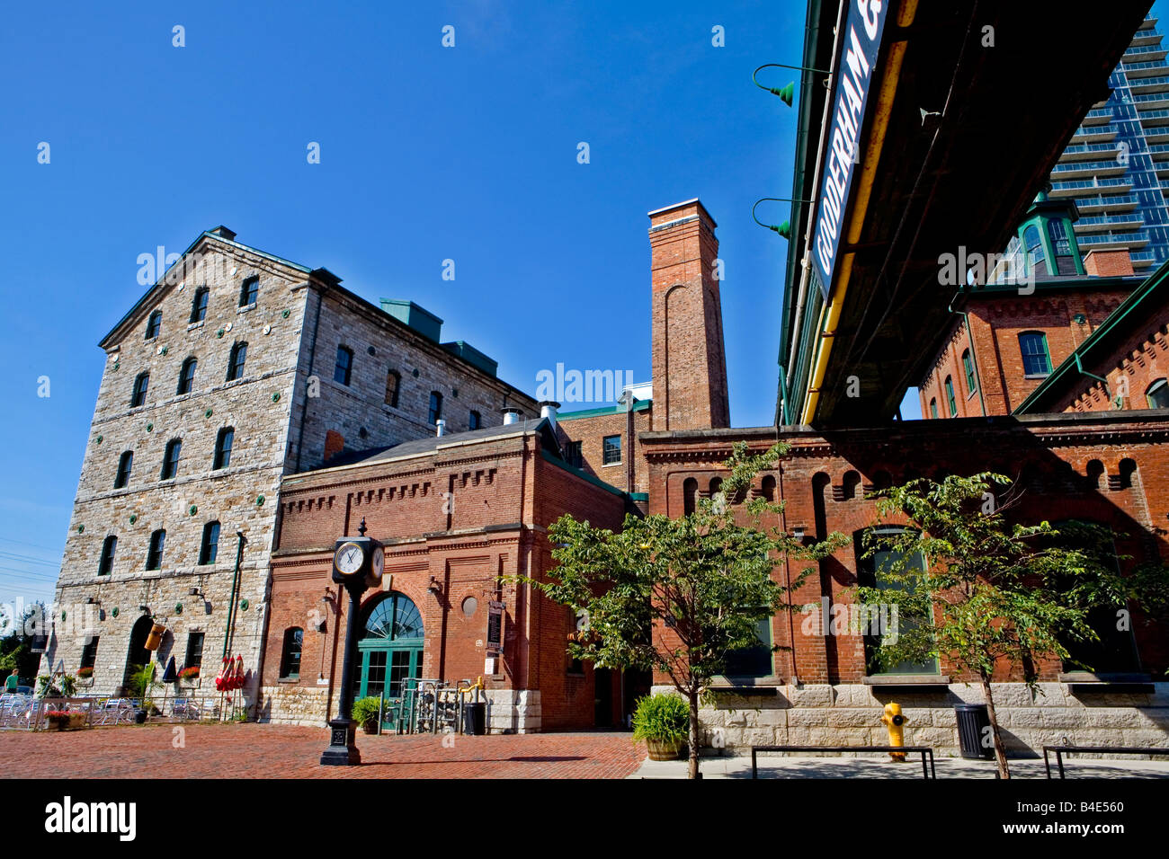 Distillery District Toronto Stock Photo - Alamy