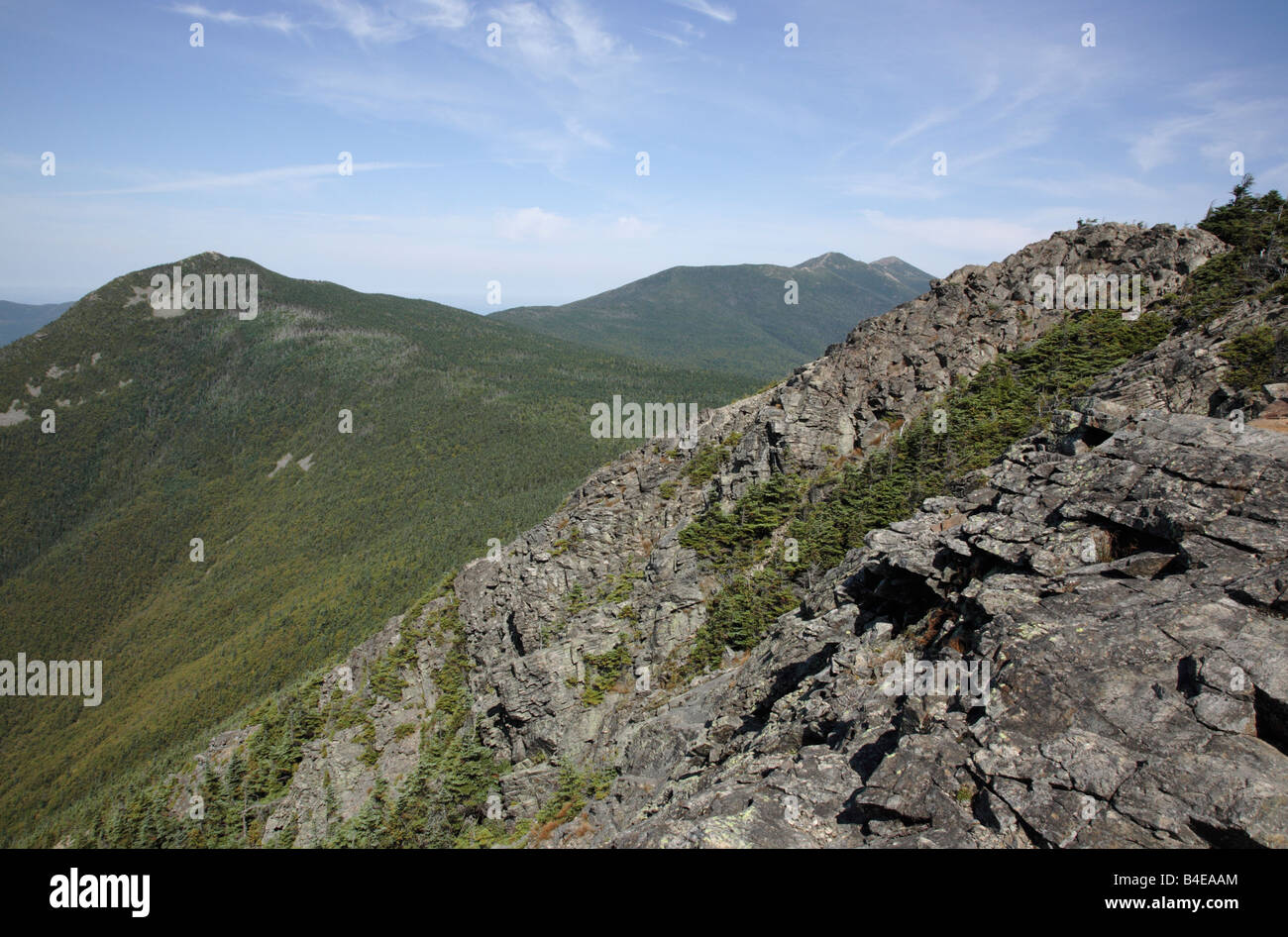 Mount Flume during the summer months Located in the White Mountains New ...