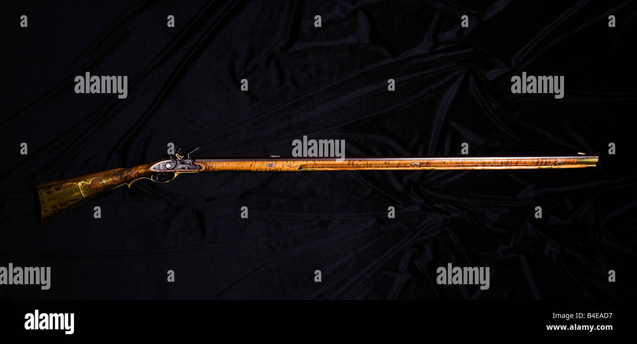 flint lock rifle Stock Photo - Alamy