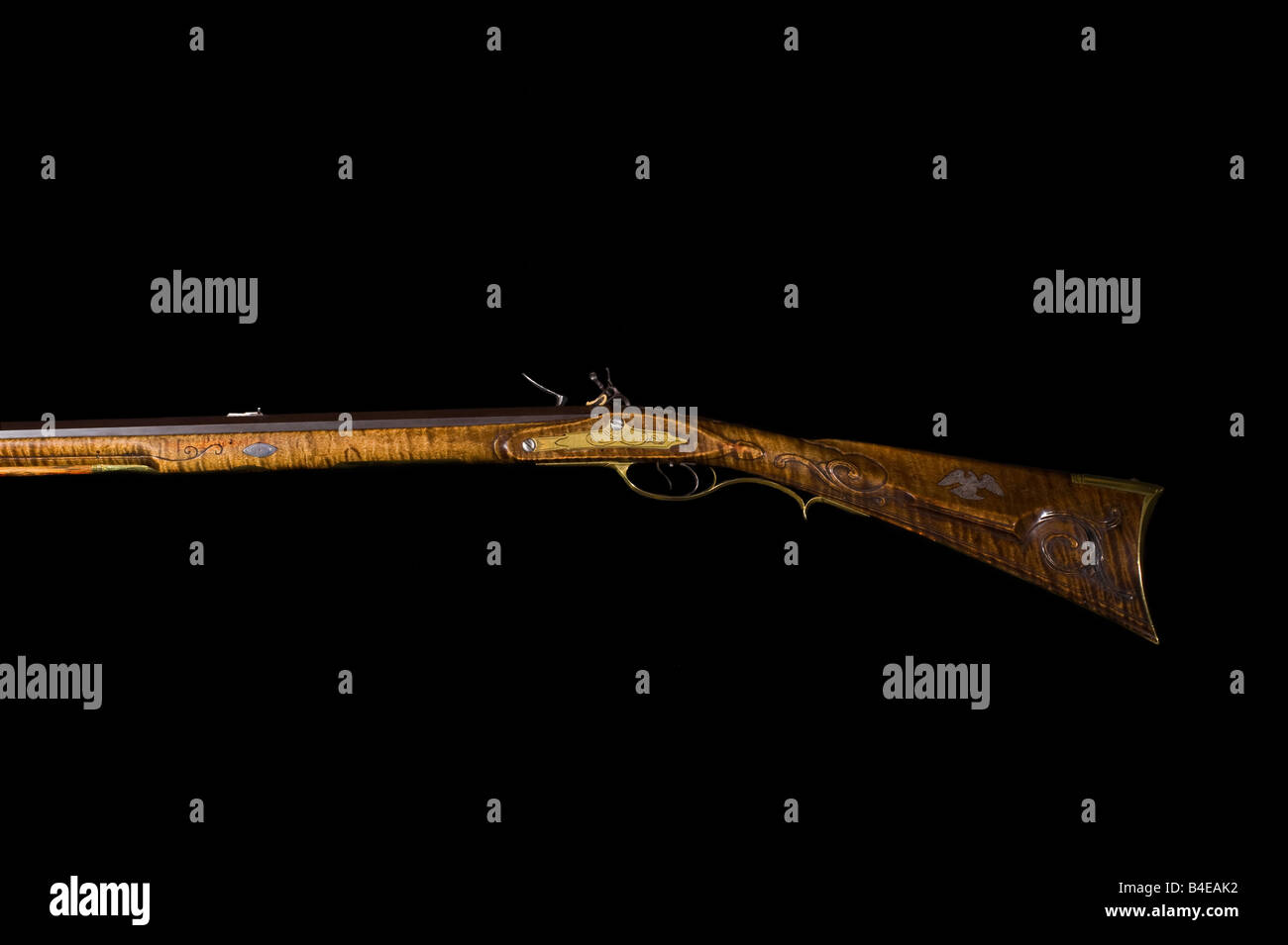flint lock rifle Stock Photo - Alamy