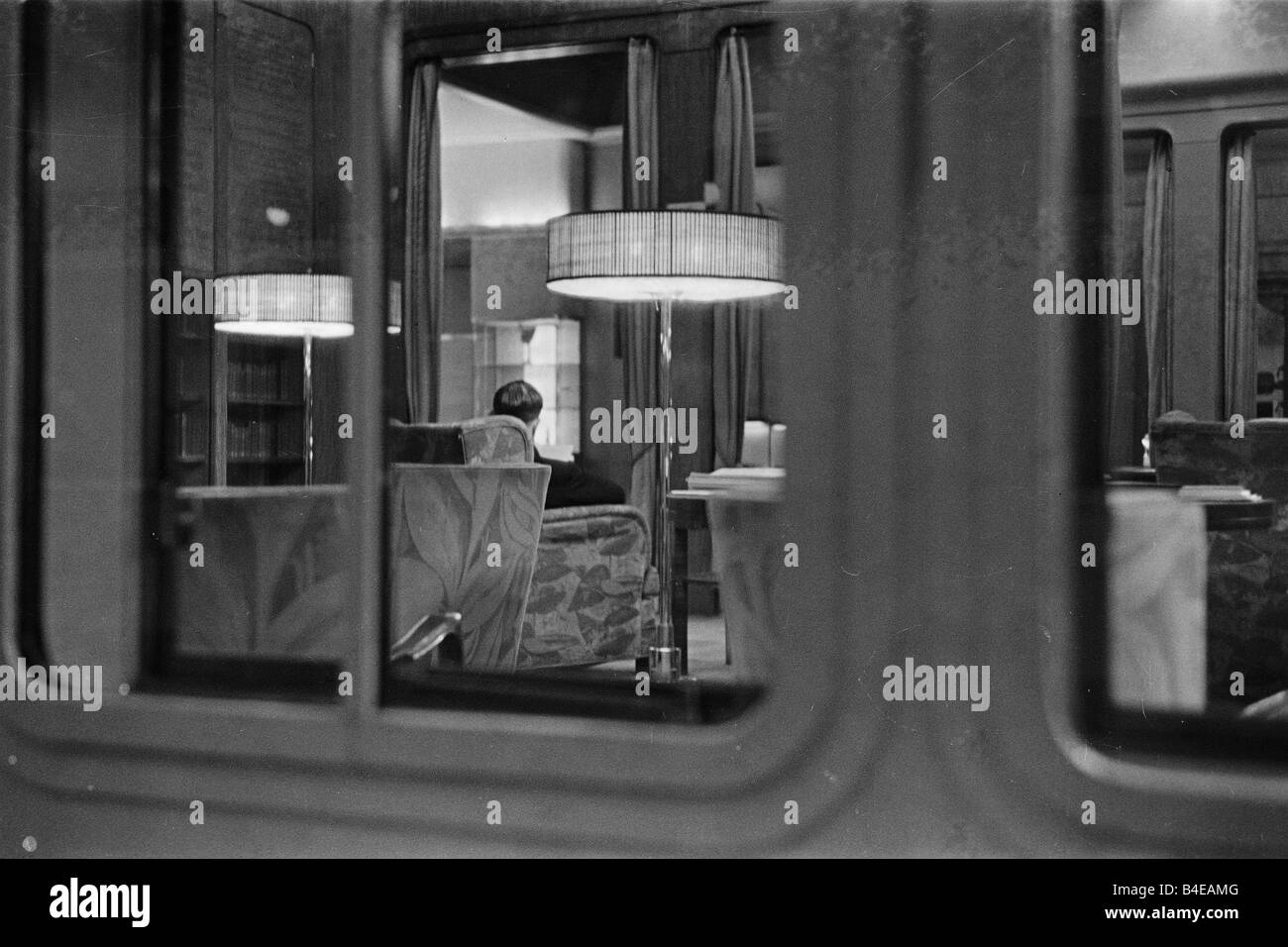 Steamboat interior Black and White Stock Photos & Images - Alamy