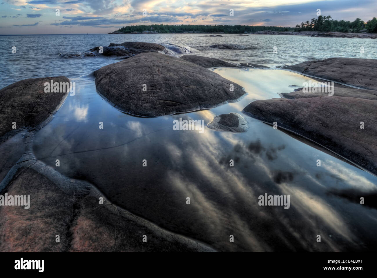 Sunset at Killarney Stock Photo - Alamy