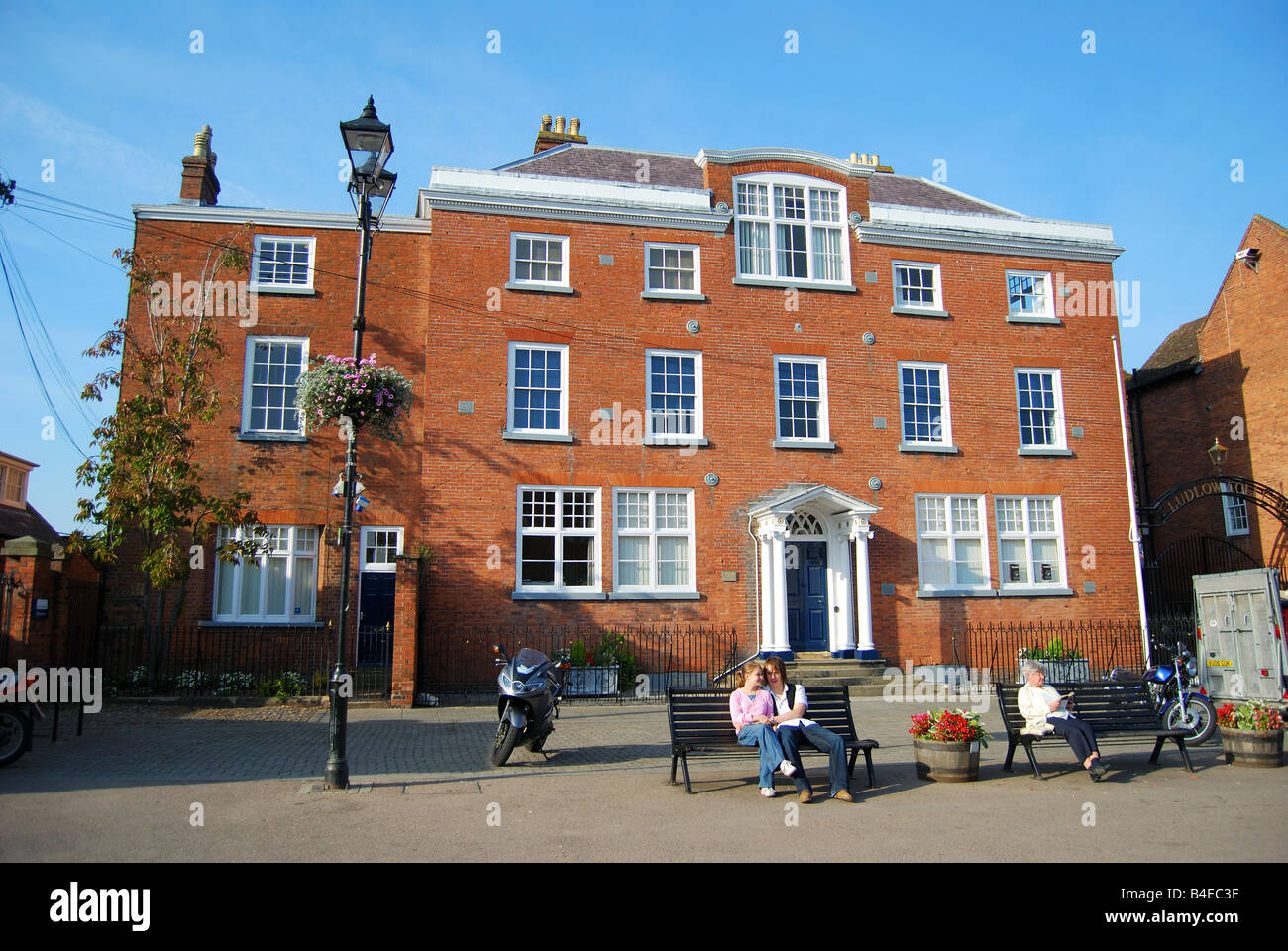 Shropshire ludlow castle uk hi-res stock photography and images - Alamy