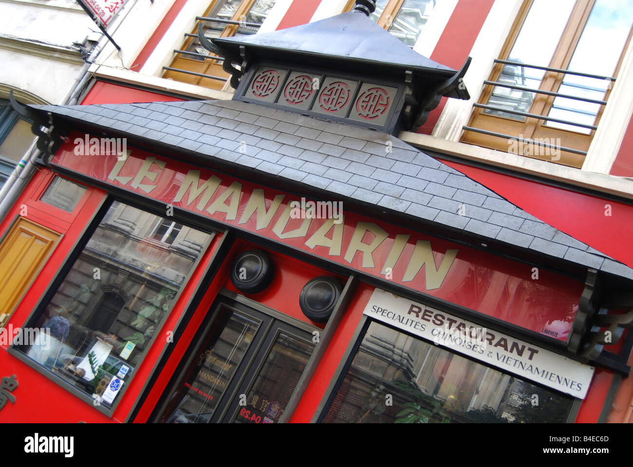 Chinese restaurant Le Mandarin Lille france Stock Photo - Alamy