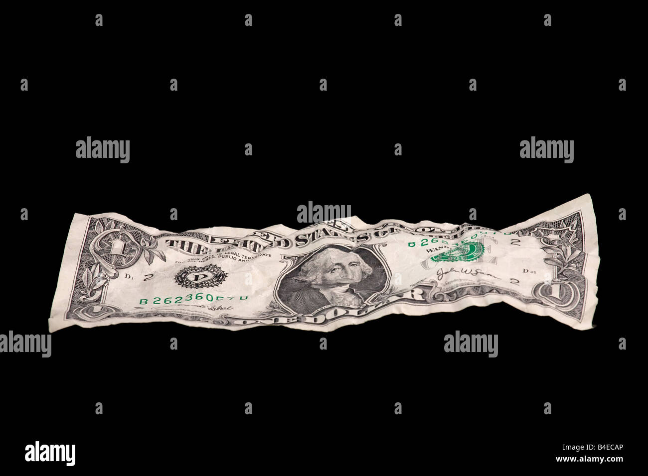 Dollar bills crumpled hi-res stock photography and images - Alamy