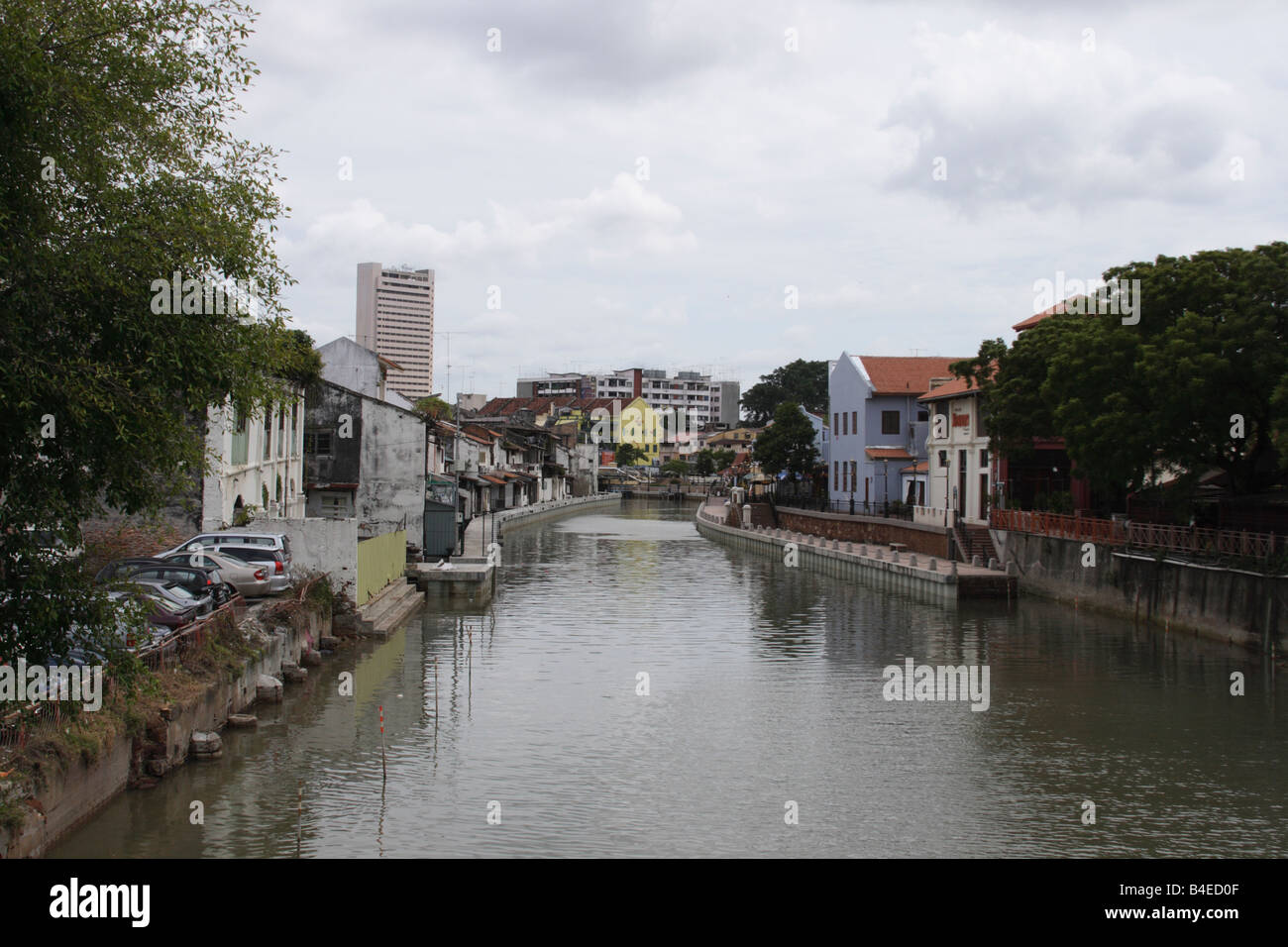 view of Malacca river, Malaysia Stock Photo - Alamy