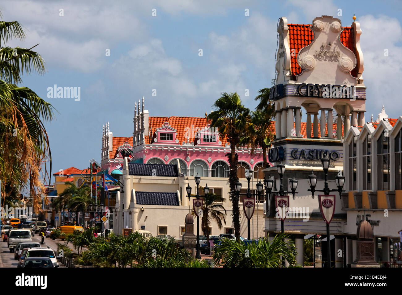 Dutch style buildings oranjestad aruba hi-res stock photography and ...