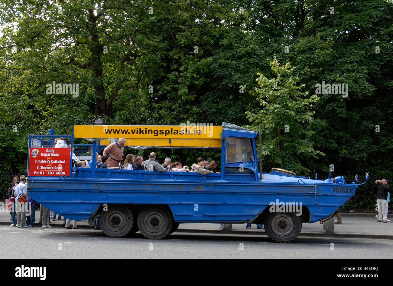 Viking Splash Tours in Dublin Ireland World War II amphibious vehicle ...