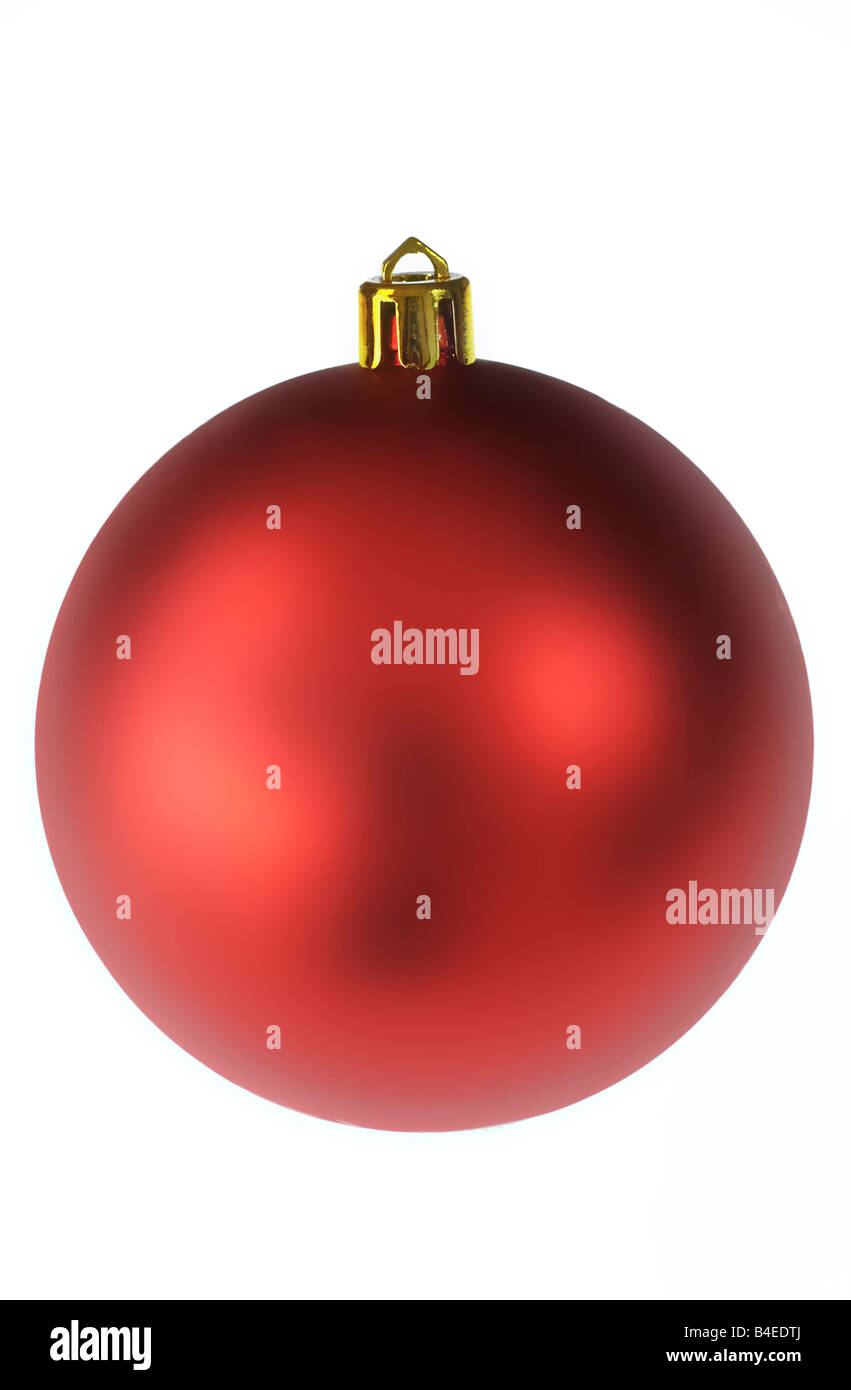 Glass bauble Cut Out Stock Images & Pictures - Alamy