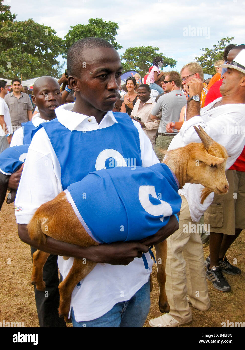 Goat Racing, Dar es Salaam, Tanzania Stock Photo - Alamy