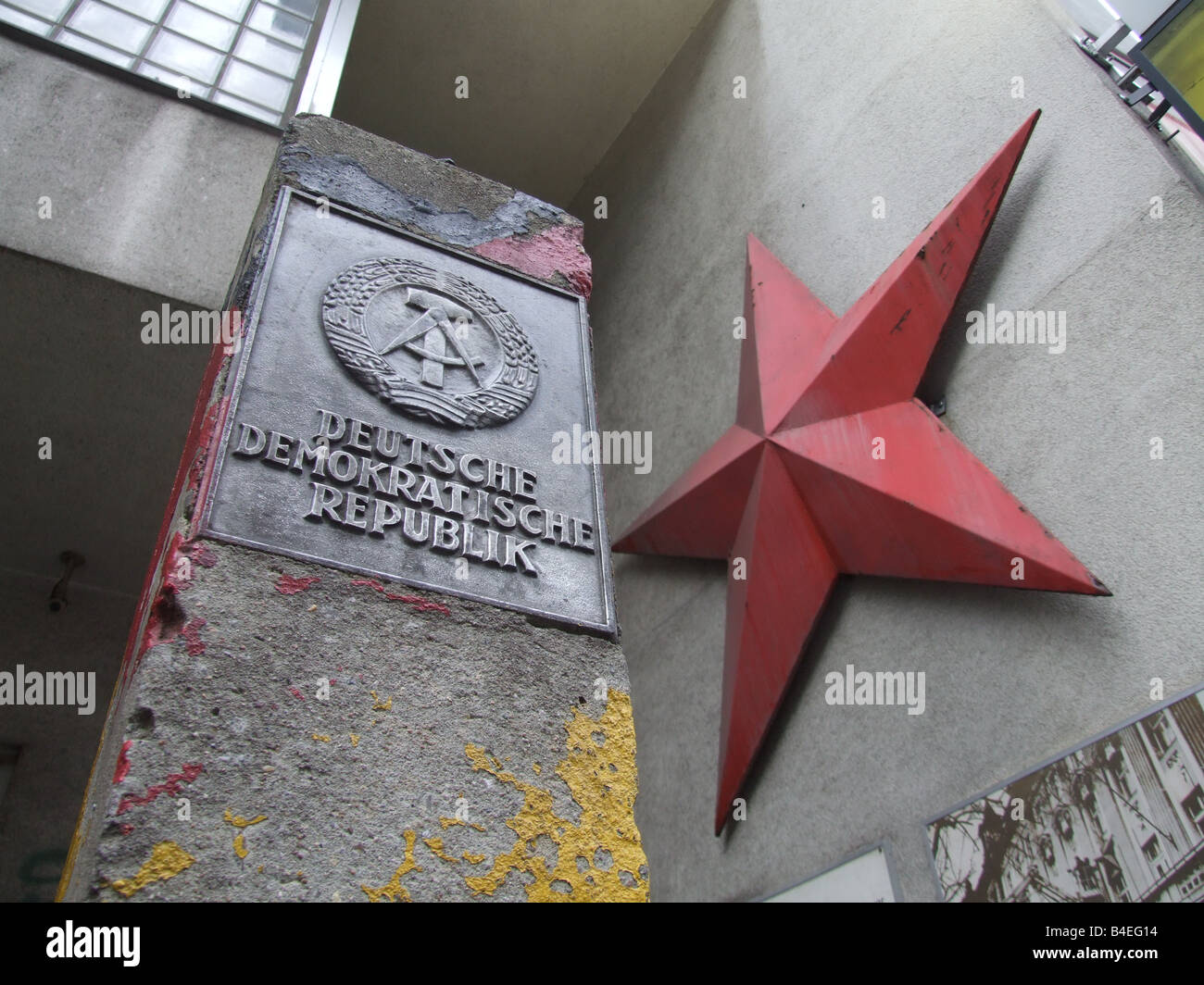 ddr road sign plaque by military sign check point charlie berlin ...