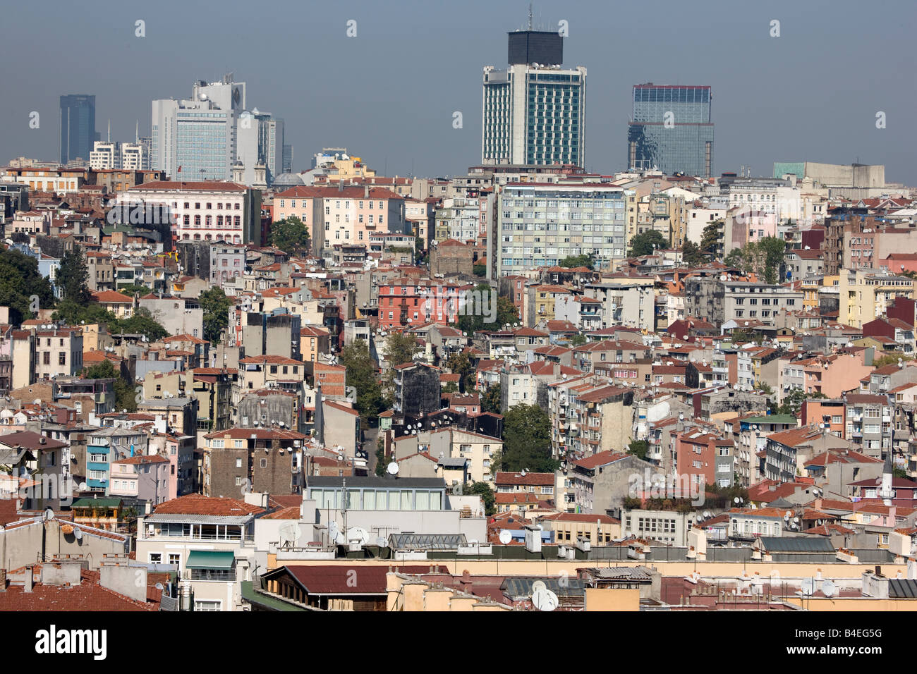 Beyoglu District Istanbul Turkey Stock Photo - Alamy