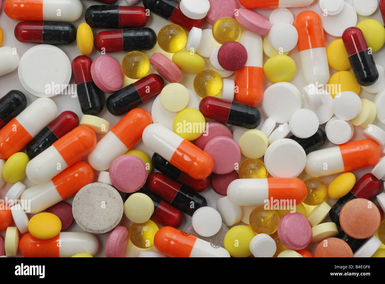 backgound tablets A medical preparation in the form of capsules Stock ...