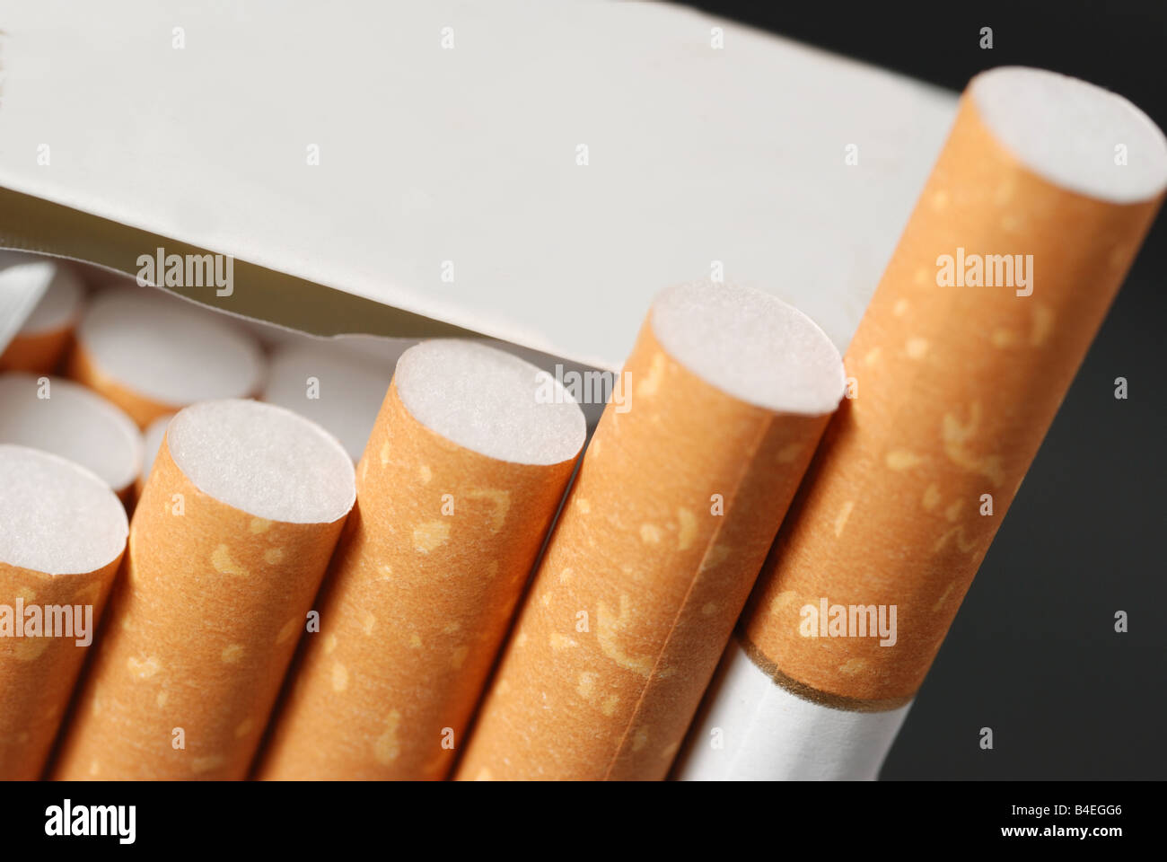 Cigarettes with yellow filter hi-res stock photography and images - Alamy