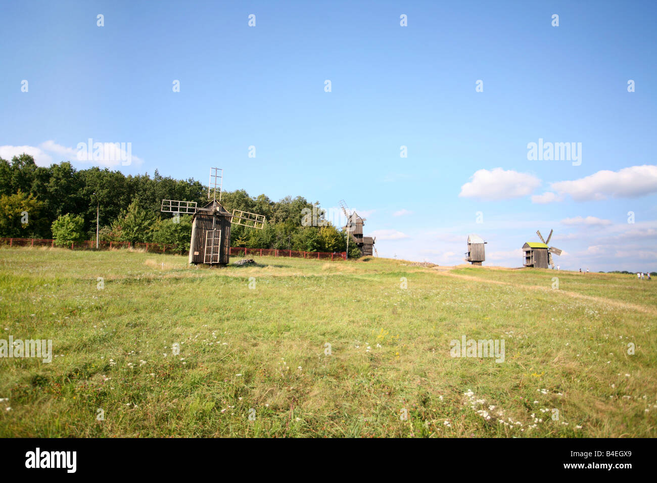 Windmill in forest hi-res stock photography and images - Alamy