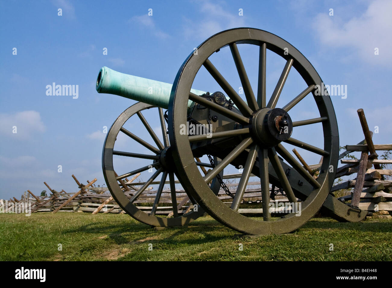 Artillery cannon at Gettysburg National Battlefield Stock Photo - Alamy