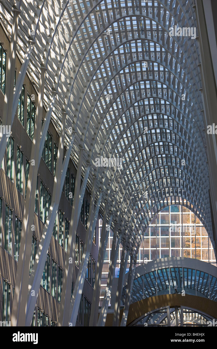 Interior of Brookfield Place in downtown Toronto, Ontario, Canada Stock ...