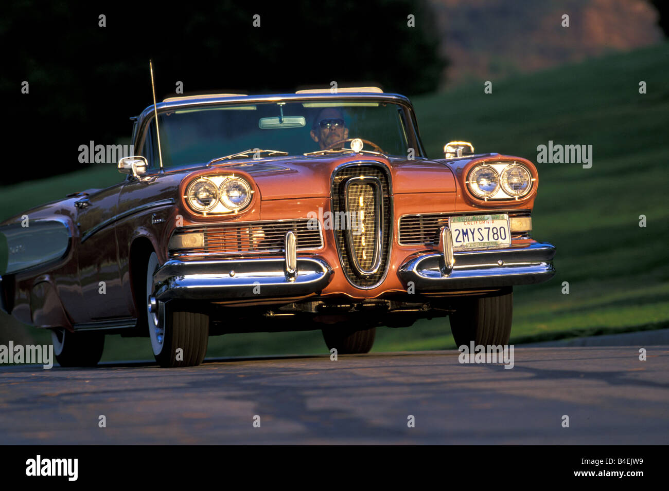 Car, Ford Edsel Pacer convertible, model year 1957, 1950s, fifties ...