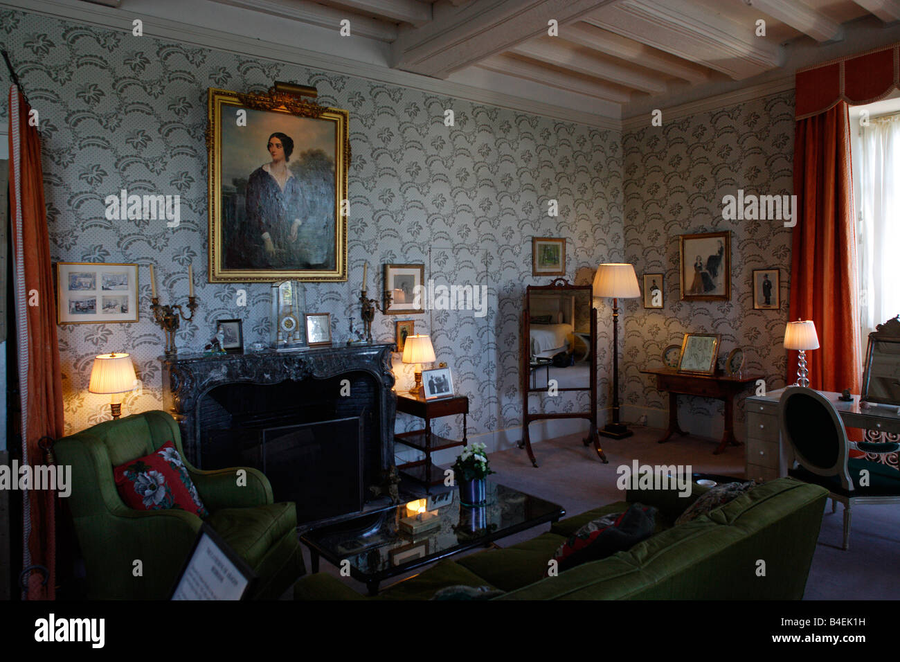 Leeds Castle 13th century roman style Victorian pastiche restored in ...