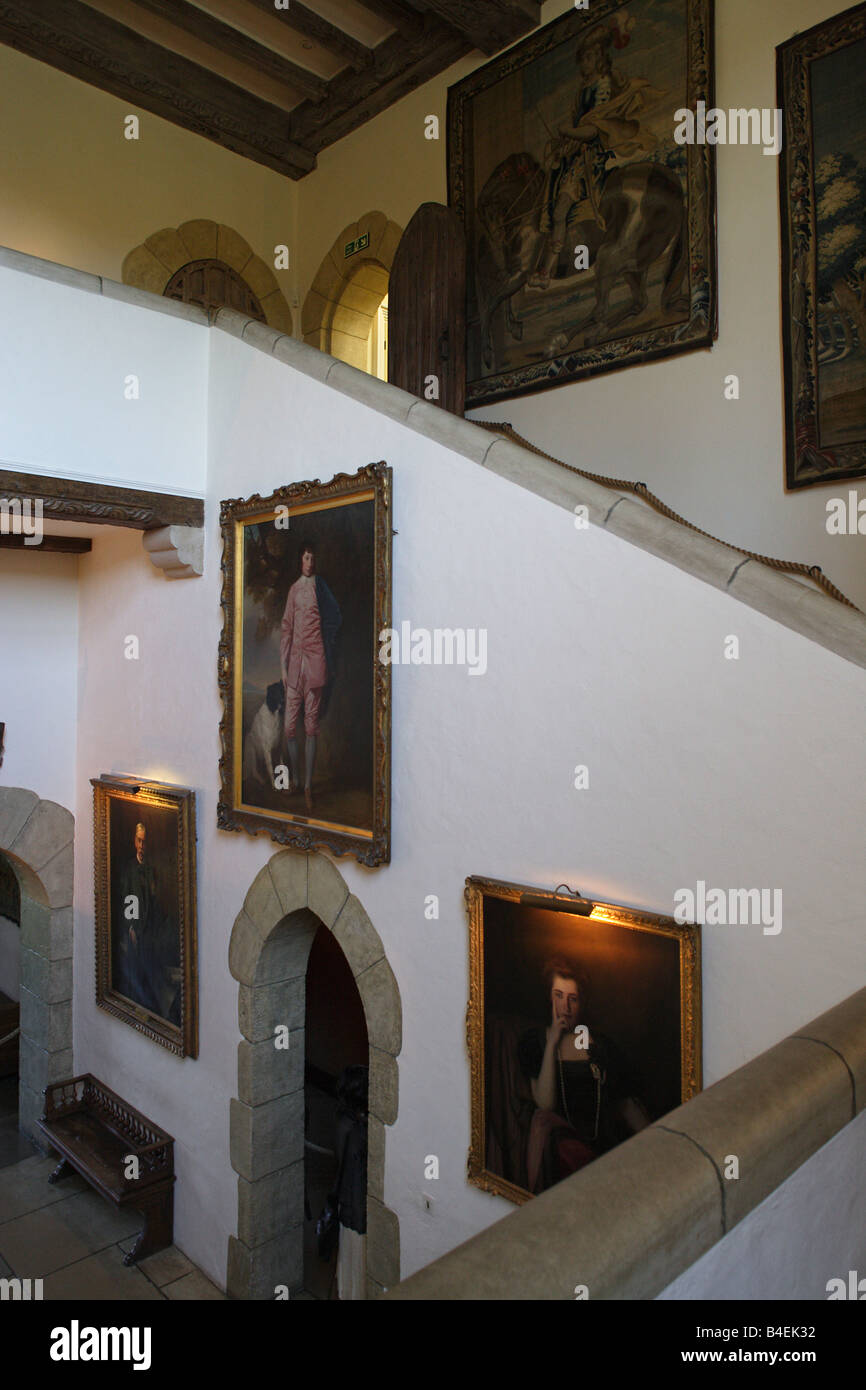 Leeds Castle 13th century roman style Victorian pastiche restored in ...