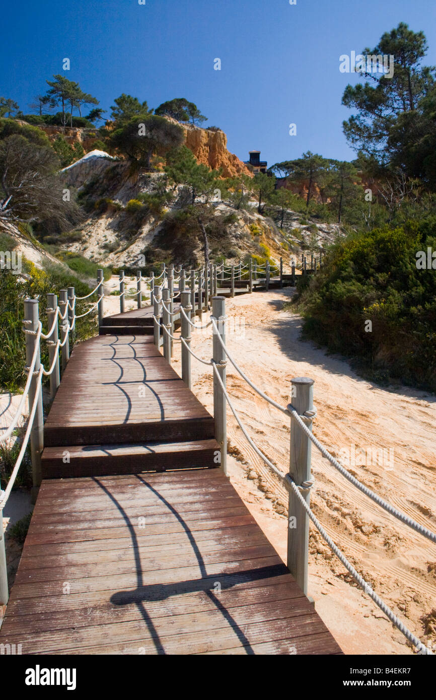 Walkway through cliffs in hi-res stock photography and images - Alamy