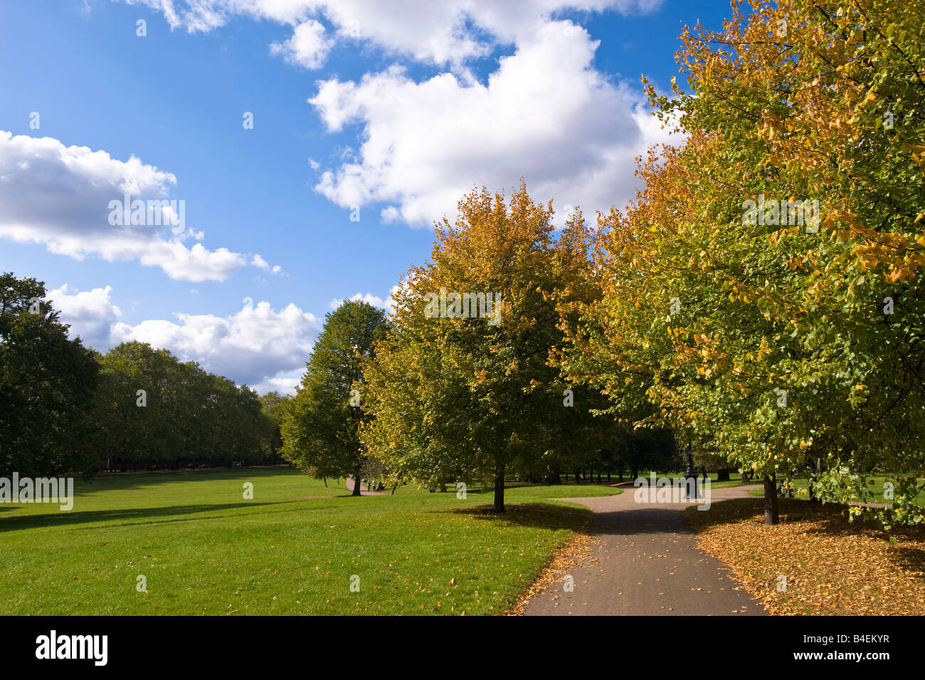 Green Park London United Kingdom Stock Photo - Alamy